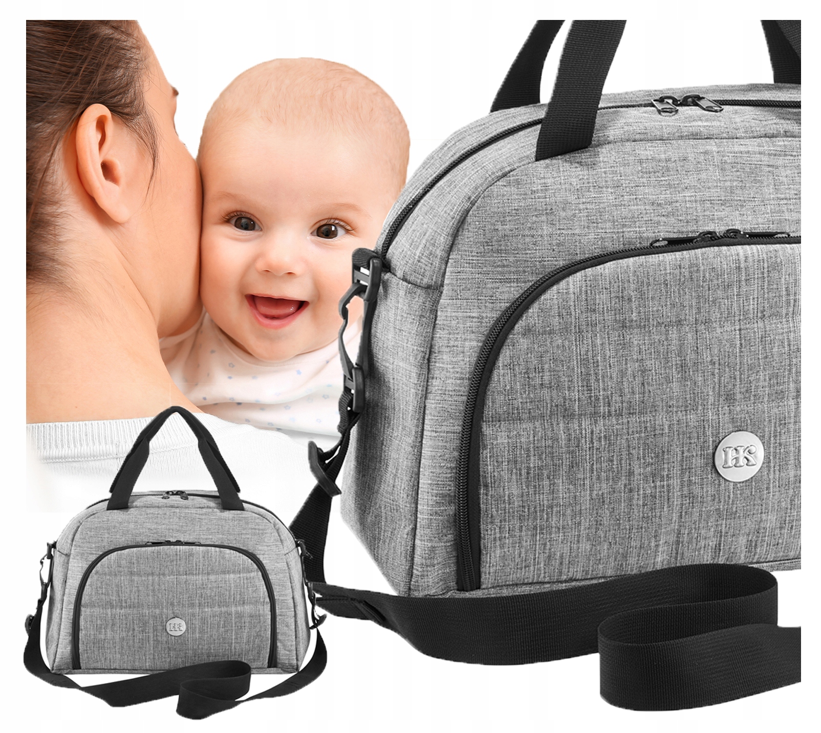 Duza Torba do Wózka - Niska cena na Allegro