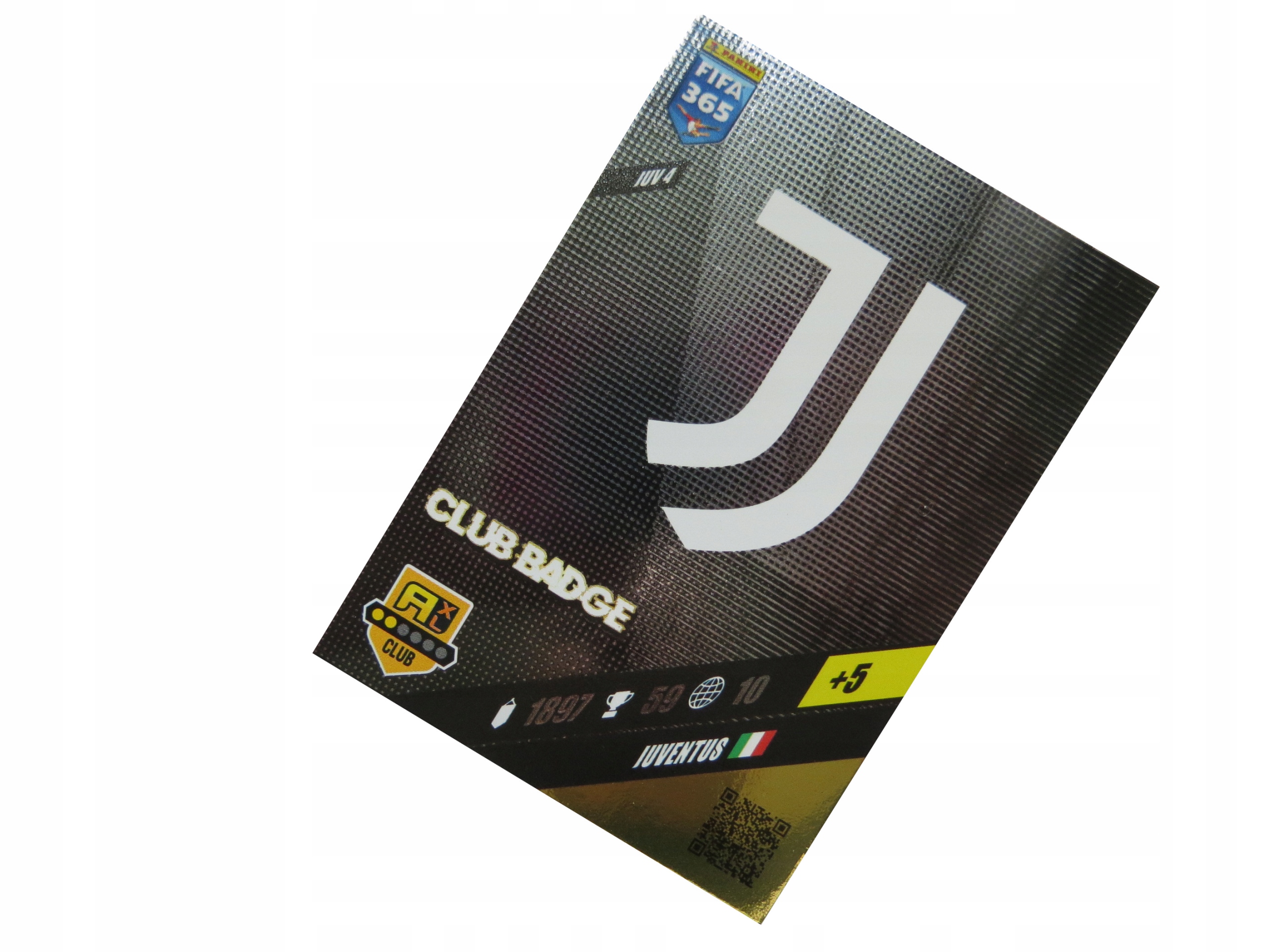 PANINI FIFA 365 2024 KARTY PIŁKARSKIE CLUB BADGE LOGO JUVENTUS TURYN ...