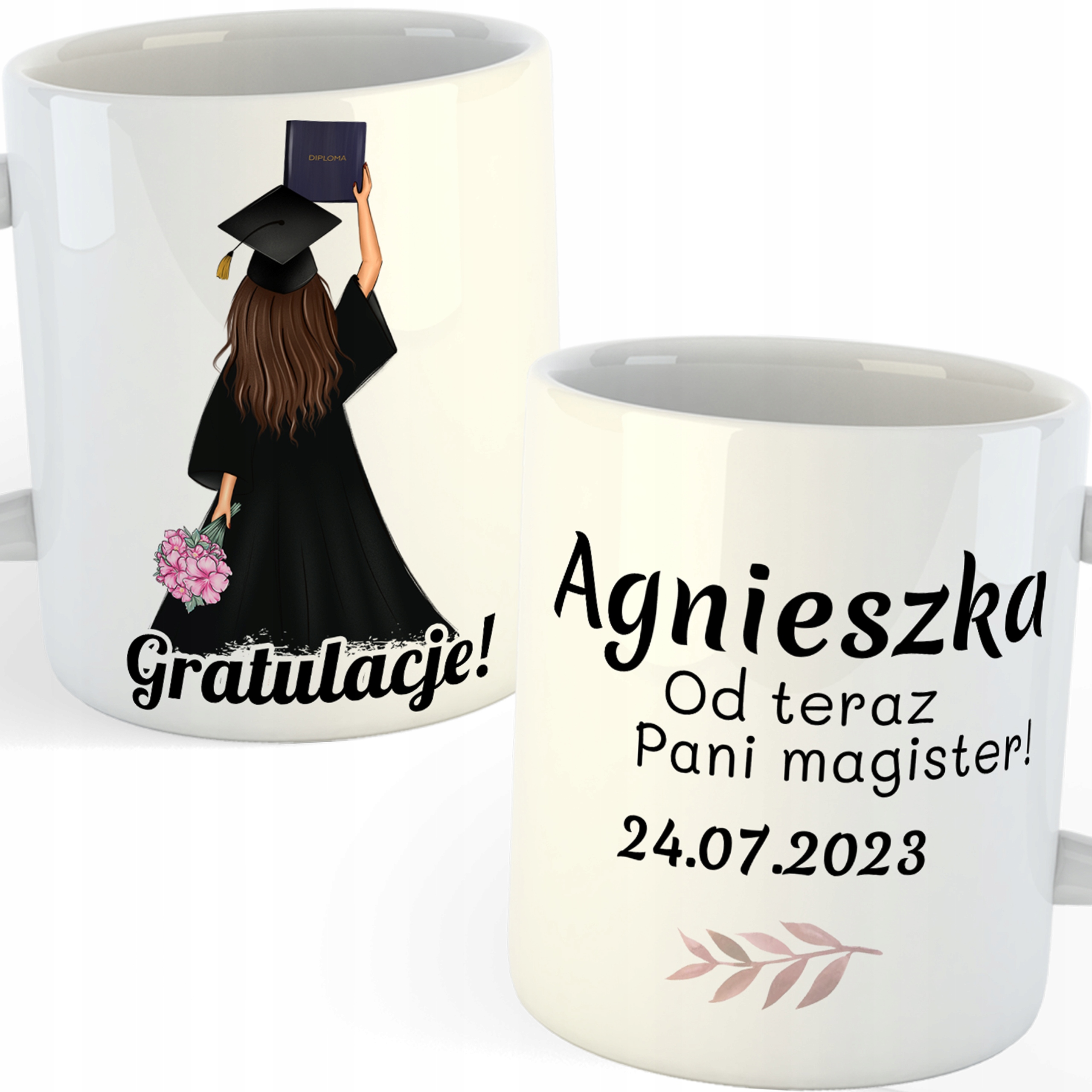 KUBEK PANI MAGISTER INŻYNIER OBRONA PREZENT IMIĘ • Cena, Opinie ...