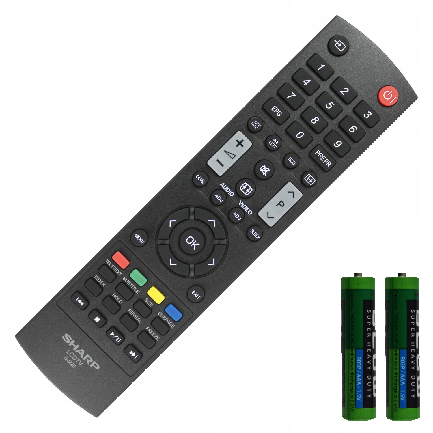 Pilot SHARP GJ220 - TV • Cena, Opinie - Allegro