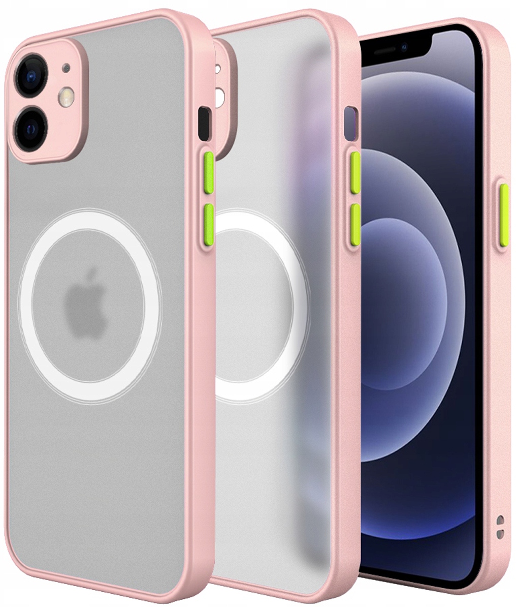 Plecki DMSTORE do Apple iPhone 12 MINI MAGSAFE CASE różowy - Sklep, Opinie, Cena w Allegro