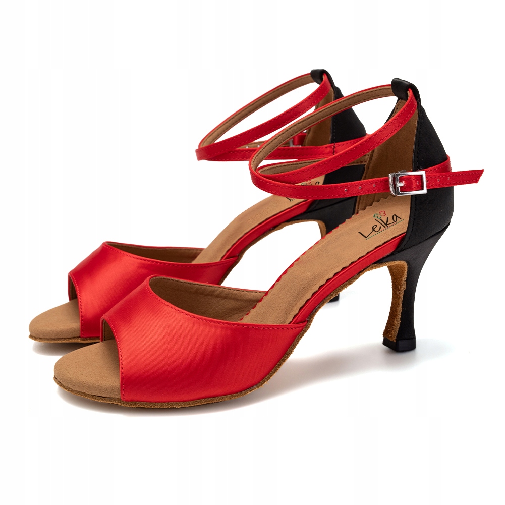 Lelka taneční boty na latino 6237 - BR - 7,5 cm, velikost 42, (5905159039947) • Ceny, Recenze ...