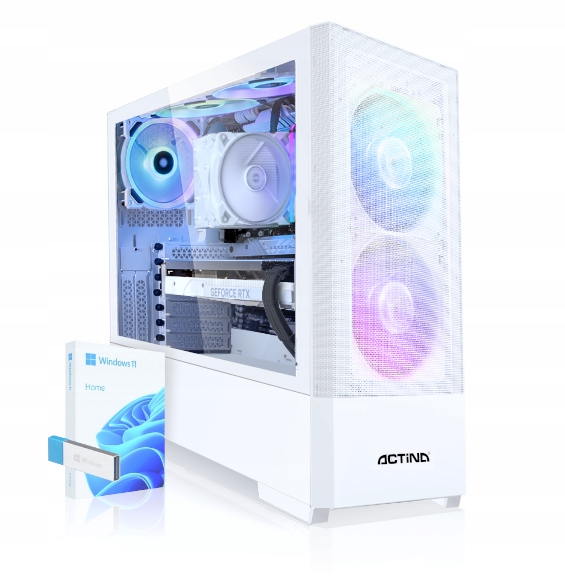 KOMPUTER GAMINGOWY WHITE V9|RYZEN 9 5900X|GeForce RTX 4060|32GB|WiFi ...