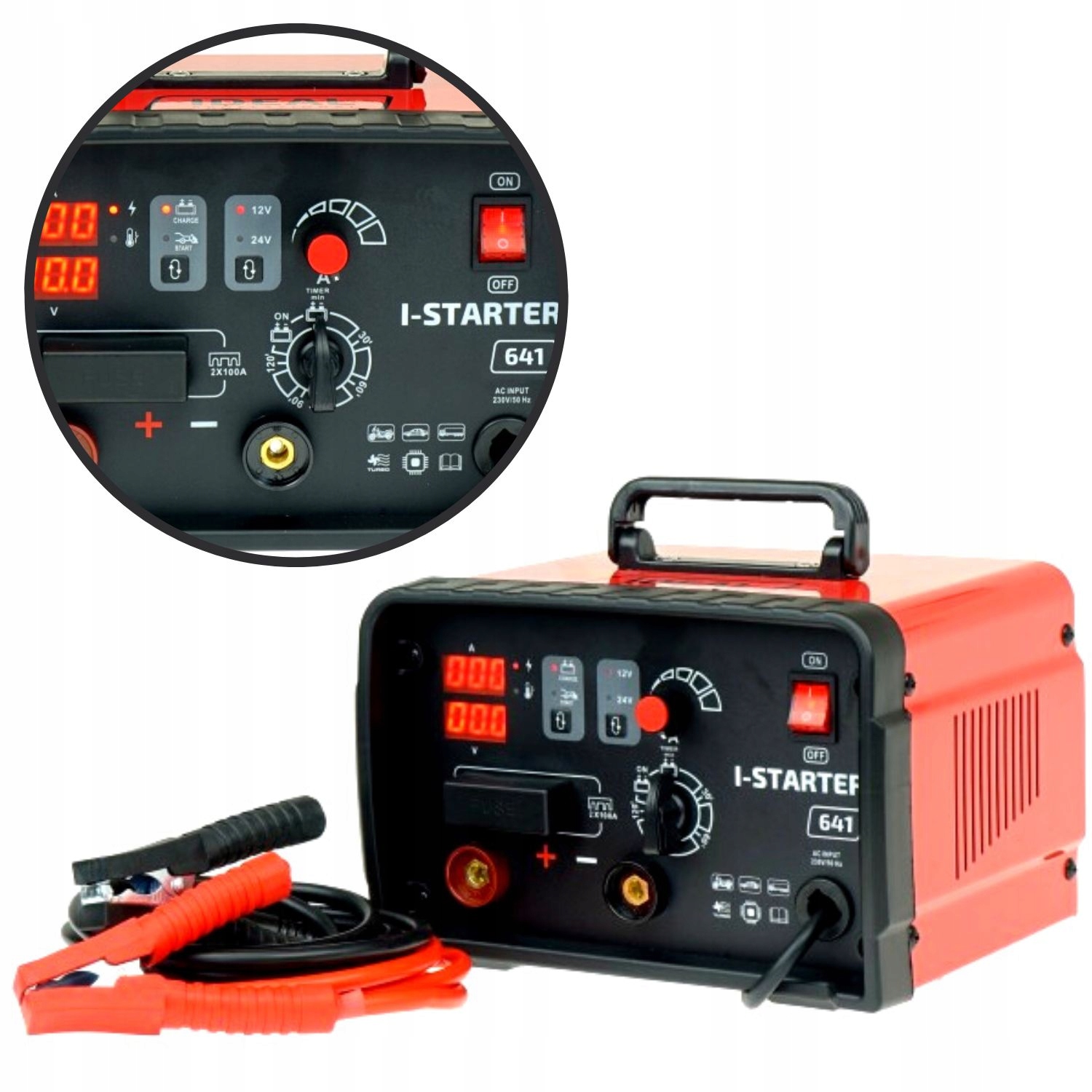 IDEAL PROSTOWNIK 12/24V ROZRUCH 600A I-STARTER 641 5903991100252 za 649.00PLN z Wyszków ...