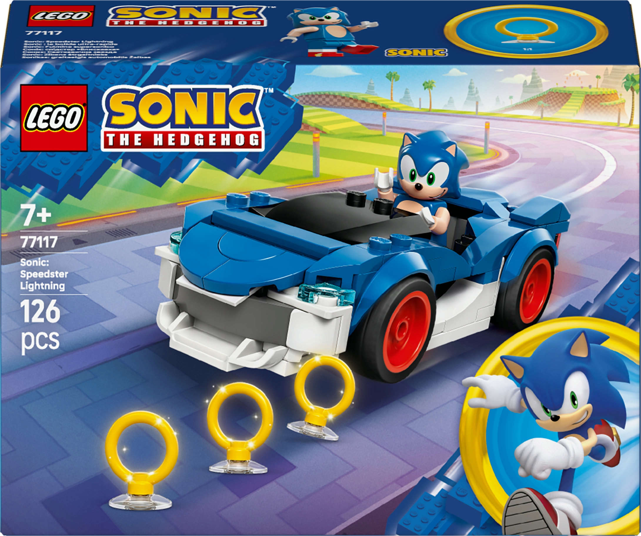 LEGO SONIC 77117 SPEEDSTER LIGHTNING (5702018063910) • Cena, Opinie ...