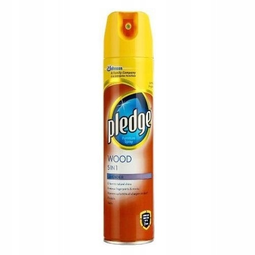 Pronto Pledge Wood Lavender środek przeciw kurzowi • Cena, Opinie - Allegro