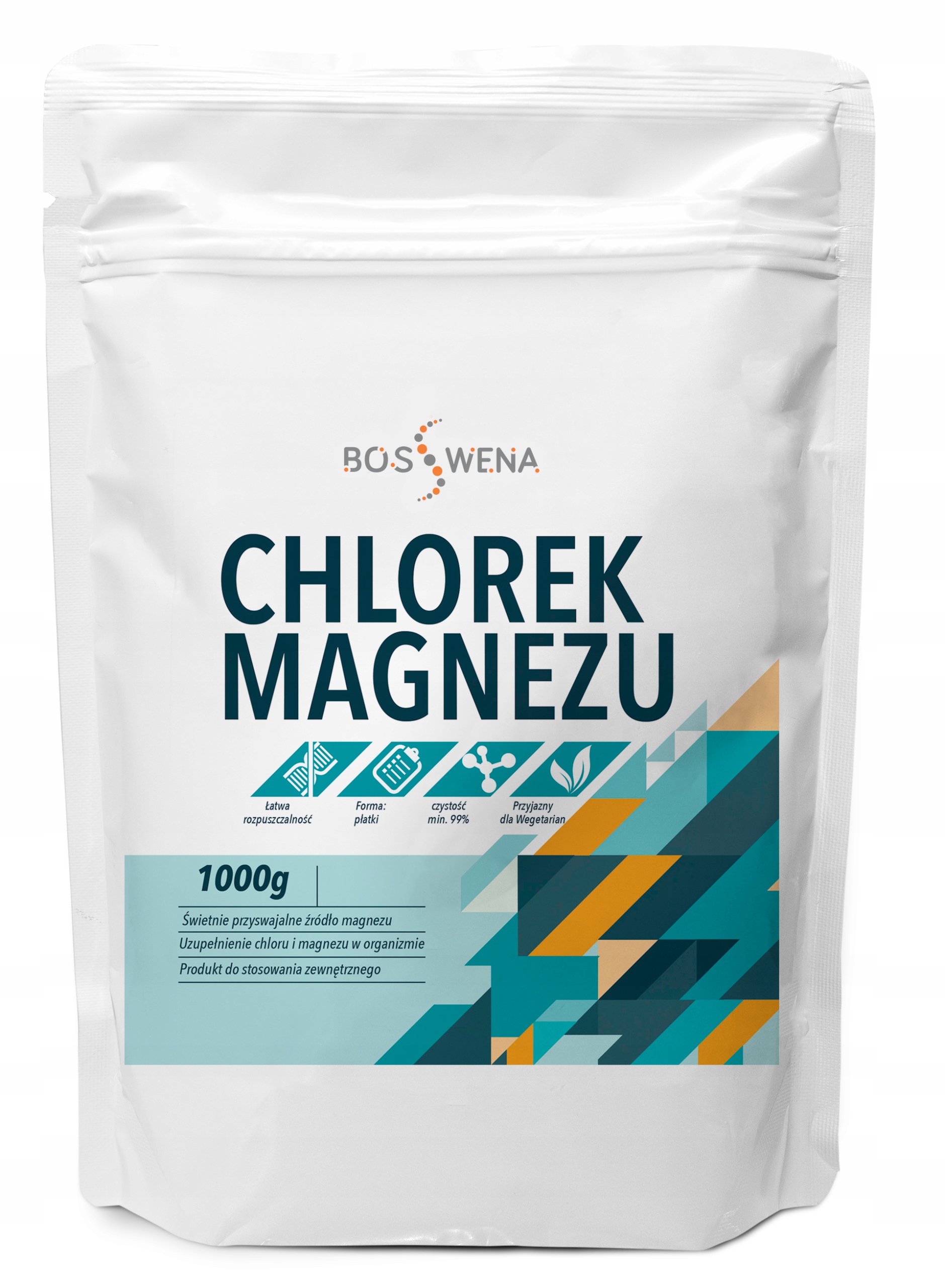 Chlorek magnezu sześciowodny czysty 1 kg /BioSwena (5903728816920 ...