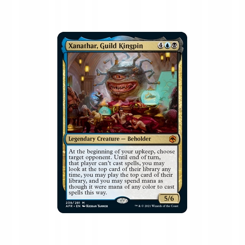 Karta Magic: The Gathering Xanathar, Guild Kingpin Wizards Of The Coast ...