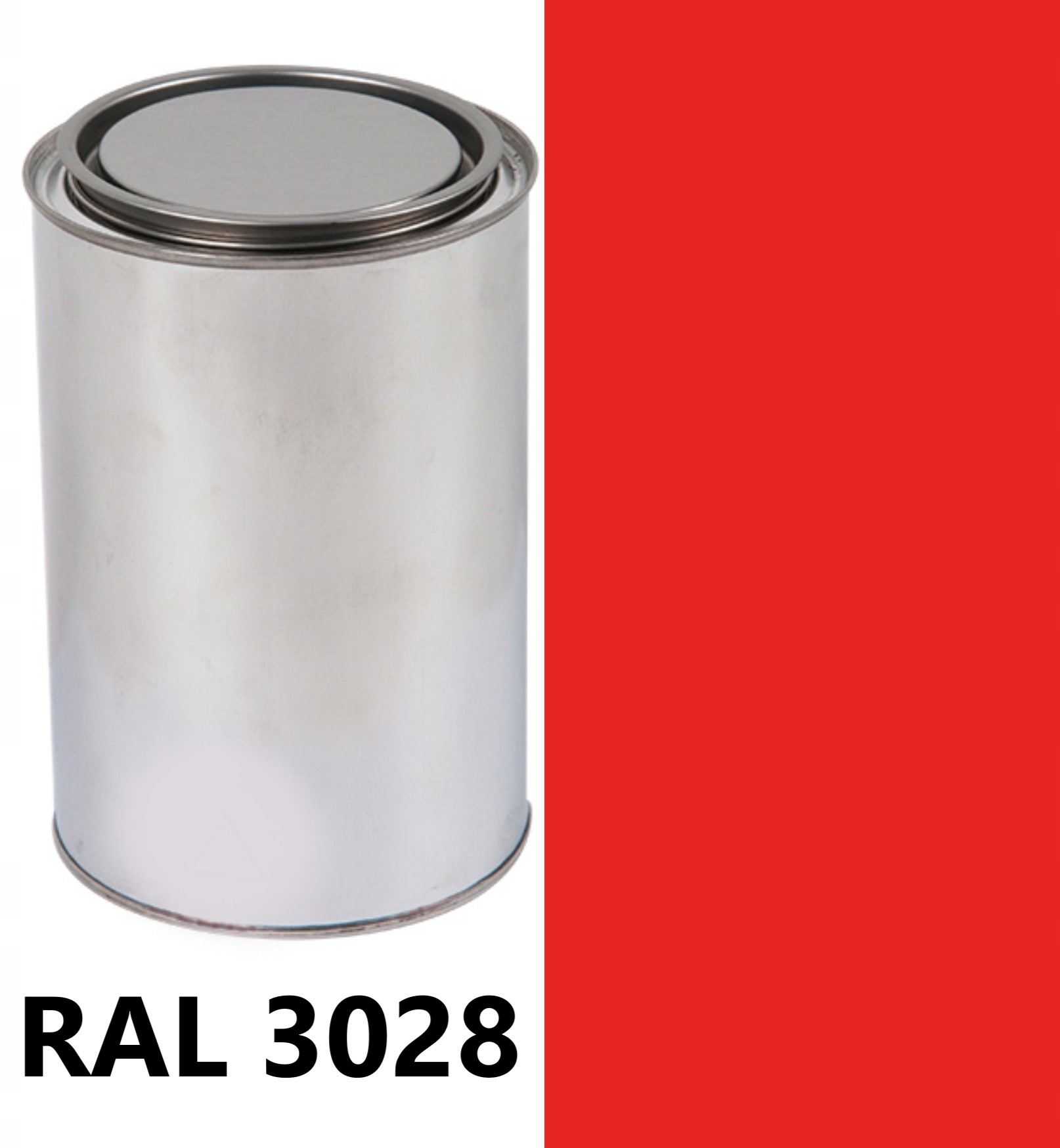 RAL 3028 POLIURETAN AKRYL 2:1 FARBA 1L POŁYSK 5904996839925 za 104 ...