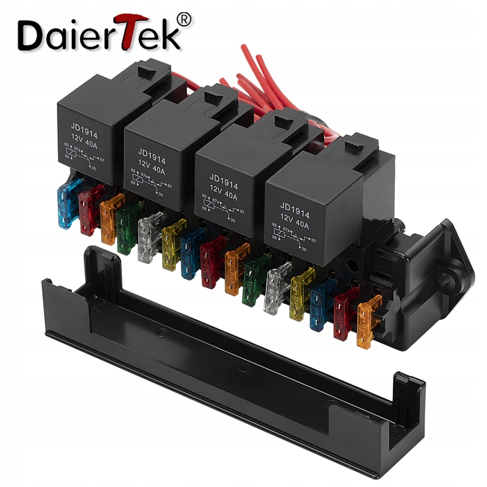 A3299 DaierTek 15 Slot Fuse Relay Box Multi-Circuit Assembly Control ... A3299 DaierTek 15 Slot Fuse Relay Box Multi-Circuit Assembly Control ...