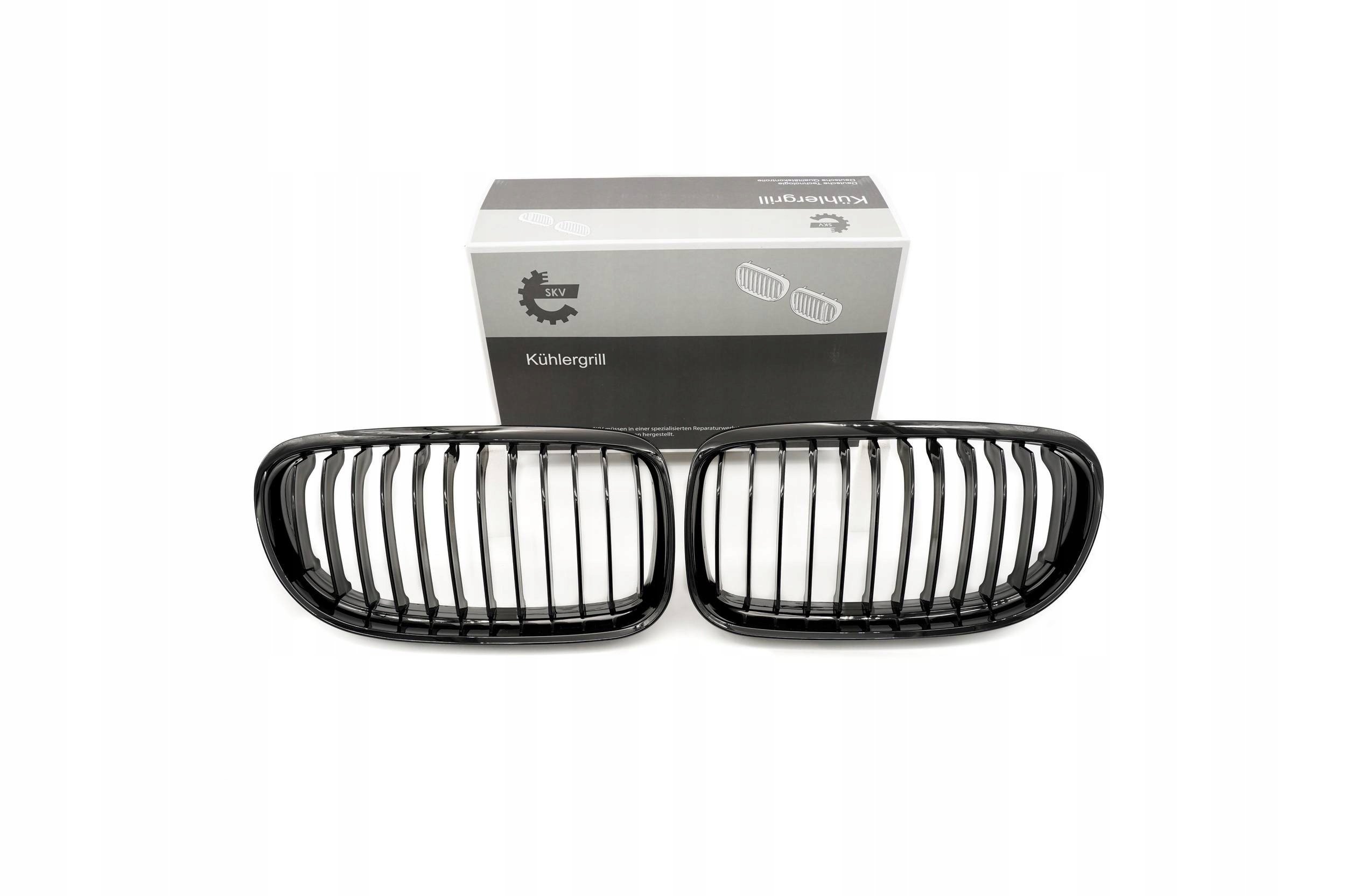 GRILL NERKI POJEDYNCZA LISTWA CZARNY POŁYSK BMW 3 E90 FACELIFT ...