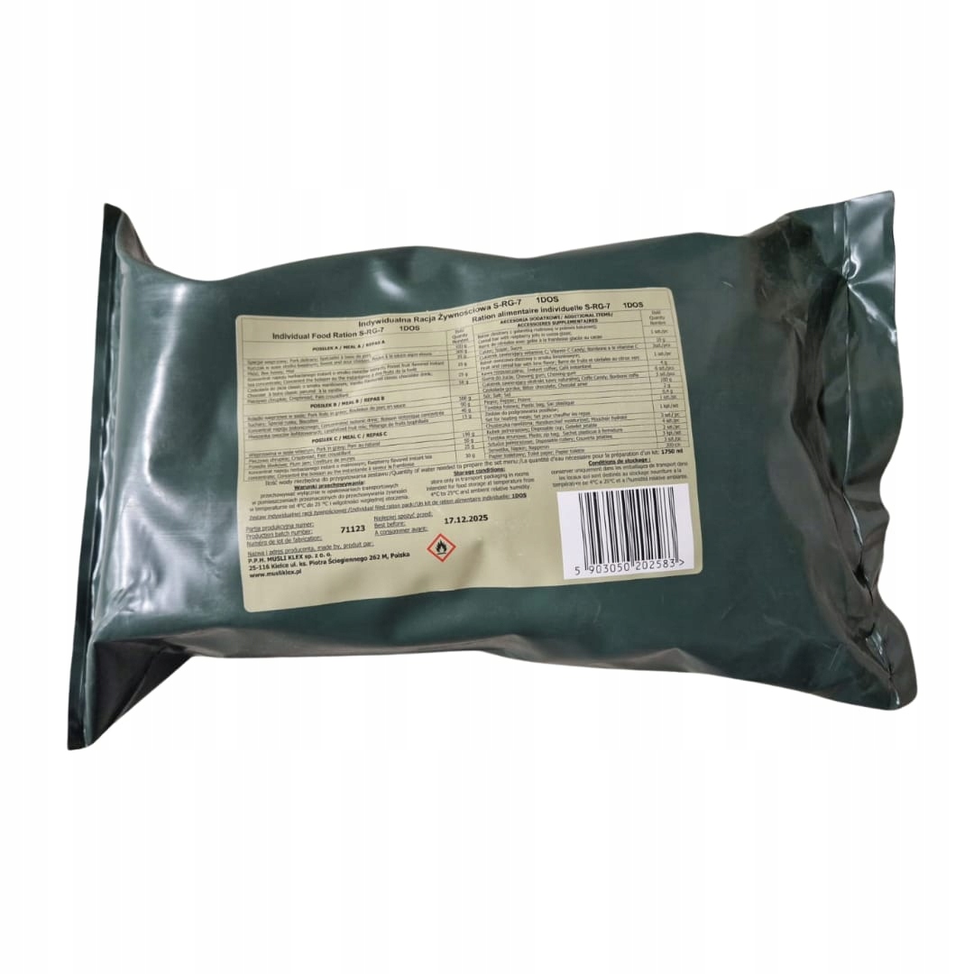Wojskowa Racja Żywnościowa - Niska cena na Allegro