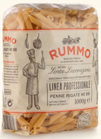 Rummo Penne Rigate 66 rurki z pszenicy durum 1kg (8008343230667) • Cena ...