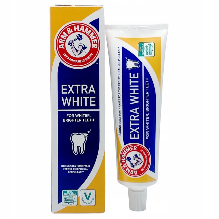 ARM & HAMMER PASTA DO ZĘBÓW EXTRA WHITE 125g 15312396277 - Allegro.pl