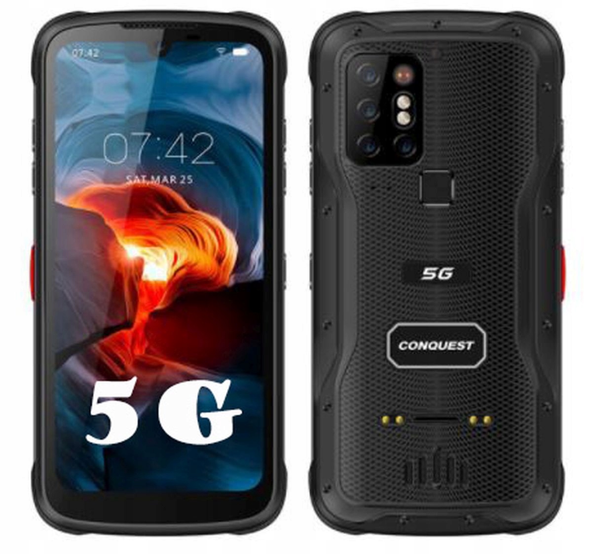 CONQUEST S20 5G IP69K 6.3'' 8/256GB 48MP NFC NOKTOWIZOR PRZEDSTAWICIEL ...