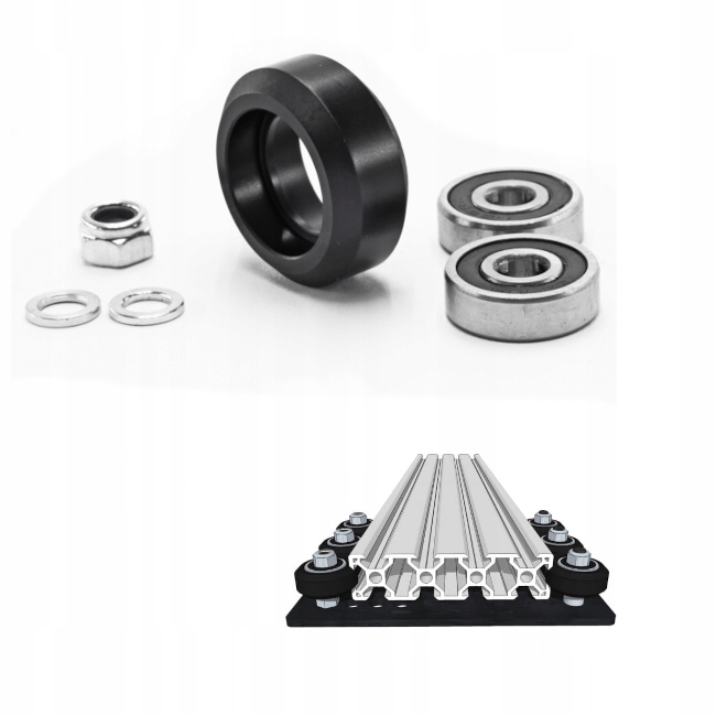 KOŁO ROLKA Solid V Wheel Kit - Sklep, Opinie, Cena w Allegro