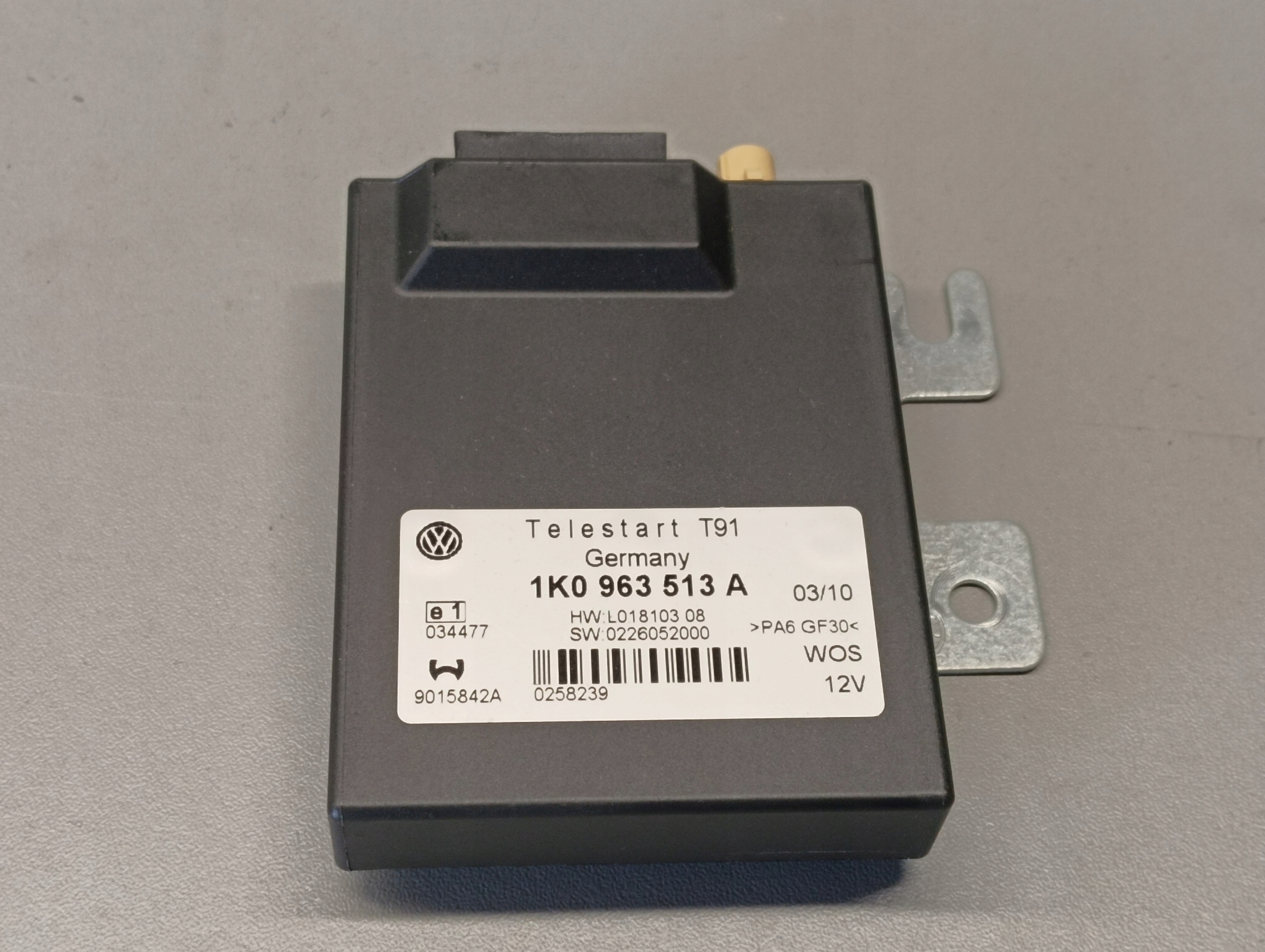 MODUŁ STEROWNIK WEBASTO 1K0963513A VW za 207.00PLN z Bogacica - Allegro ...