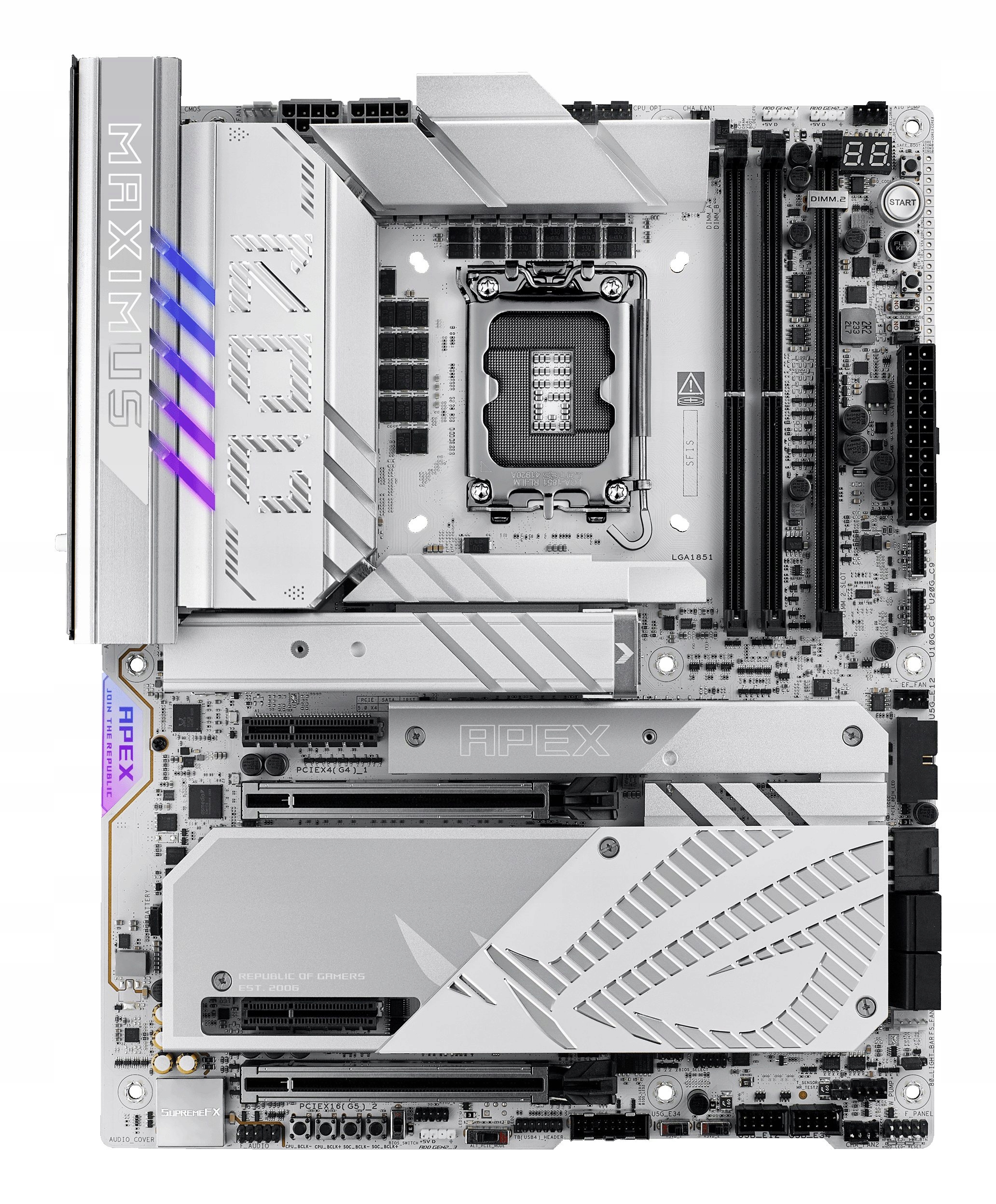 ASUS ROG MAXIMUS Z890 APEX Intel Z890 LGA 1851 (Socket V1) ATX w Opole - Sklep, Opinie, Cena w ...
