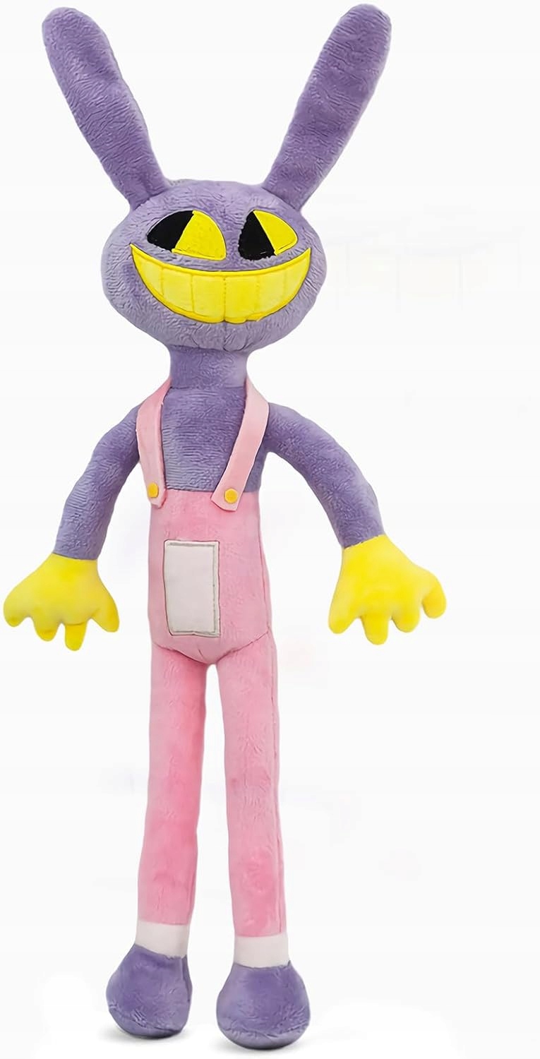 Pomni és Jax plüss figura, lila nyuszi - The Amazing Digital Circus ...