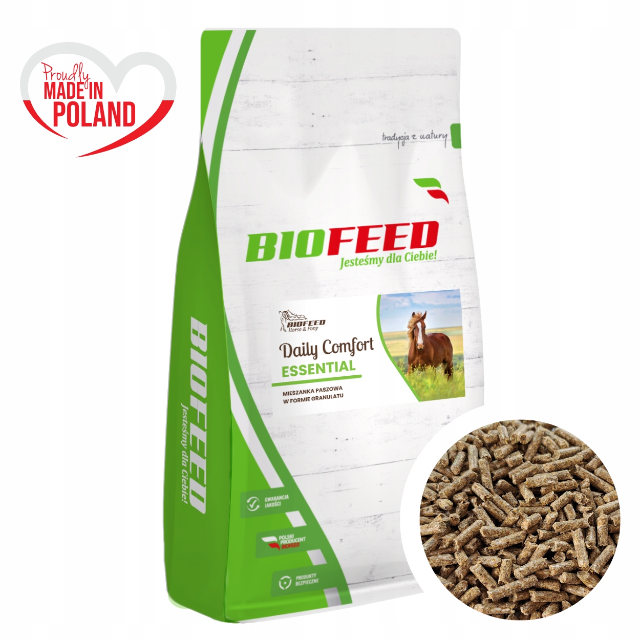 Daily Comfort Essential 25kg Biofeed Horse and Pony granulat dla koni w ...