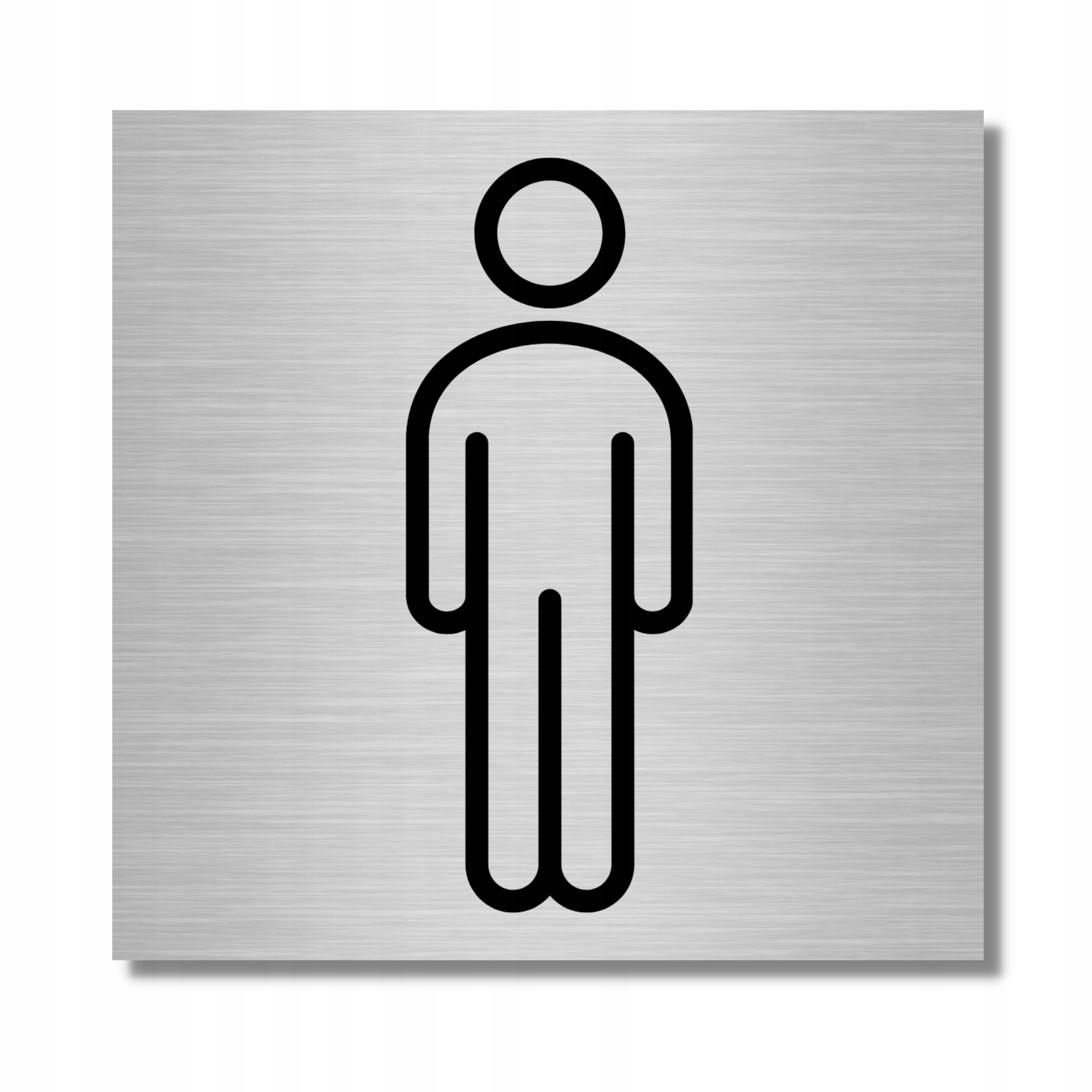 TABLICZKA INFORMACYJNA PIKTOGRAM UV WC ALU 10X10 • Cena, Opinie - Allegro