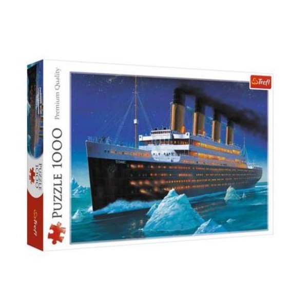 Puzzle Trefl Titanic 10080 1000 Elementów - Puzzle tradycyjne dla dzieci - Allegro.pl