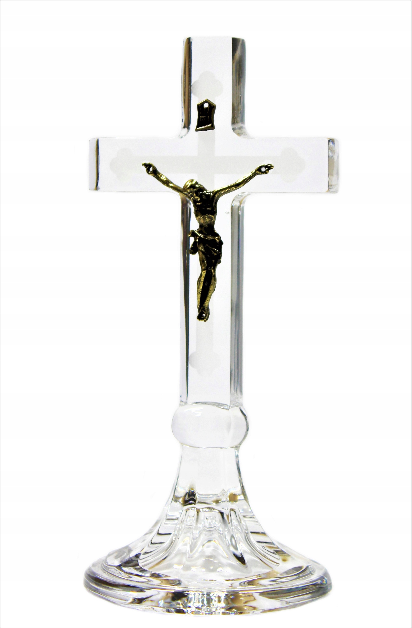 KRYSZTAŁOWY Krzyż Kolędowy 20 cm z korpusem Chryst 13099386612 - Allegro.pl KRYSZTAŁOWY Krzyż Kolędowy 20 cm z korpusem Chryst 13099386612 - Allegro.pl