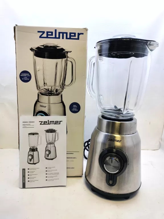 BLENDER ZELMER ZSB4850 KOMPLET - Sklep, Opinie, Cena w Allegro.pl