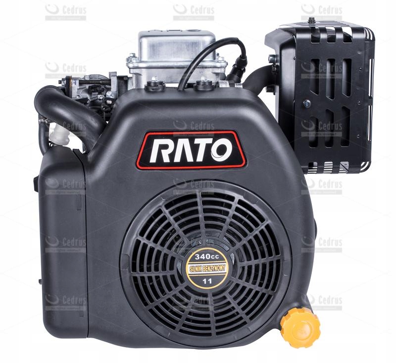 SILNIK RATO RV340 WAŁ PIONOWY 80mm śr.1 cal 25.4mm • Cena, Opinie ...