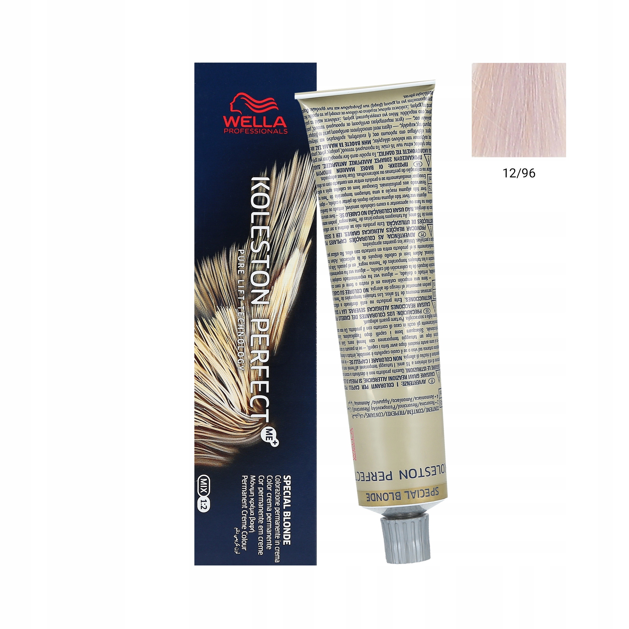 WELLA KOLESTON PERFECT ME+ FARBA KOLOR 12/96 (8005610654966) • Cena ...