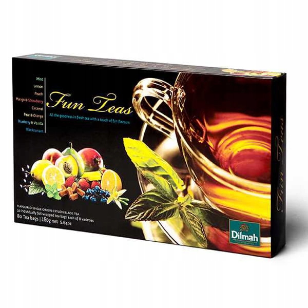 Dilmah Fun Teas 8x10 herbata kopertowana (9312631143409) • Cena, Opinie ...