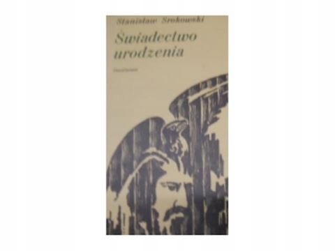 Świadectwo urodzenia S. Srokowski • Cena, Opinie - Allegro