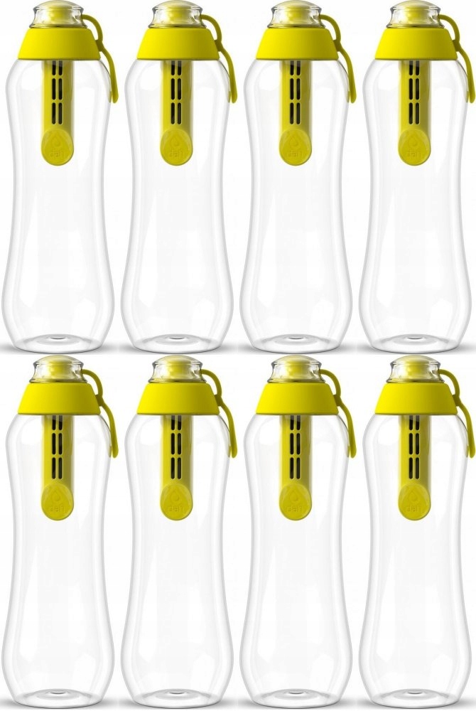 Butelka filtrująca wodę Dafi żółta 500ml x 8 - Sklep, Opinie, Cena w Allegro