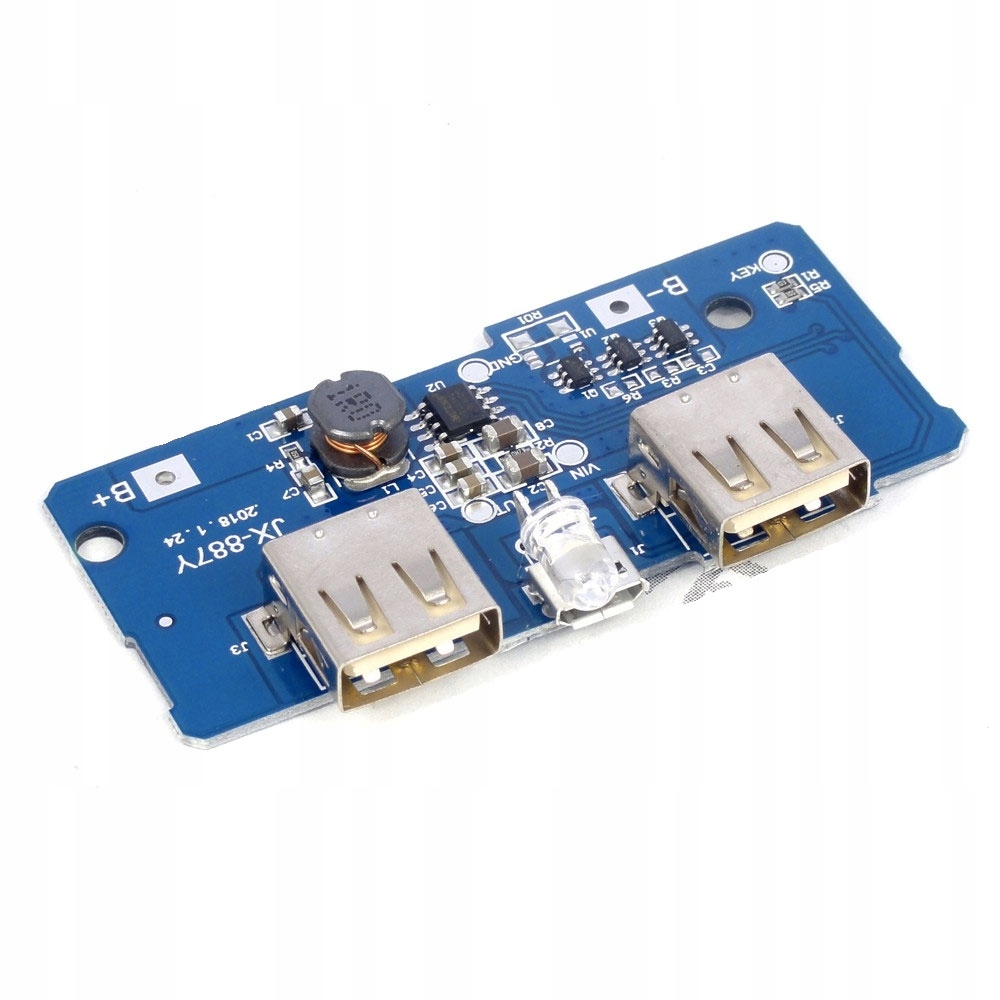 Moduł do budowy power bank 5V 2.1A 1A 2 x USB BMS - Sklep, Opinie, Cena ...