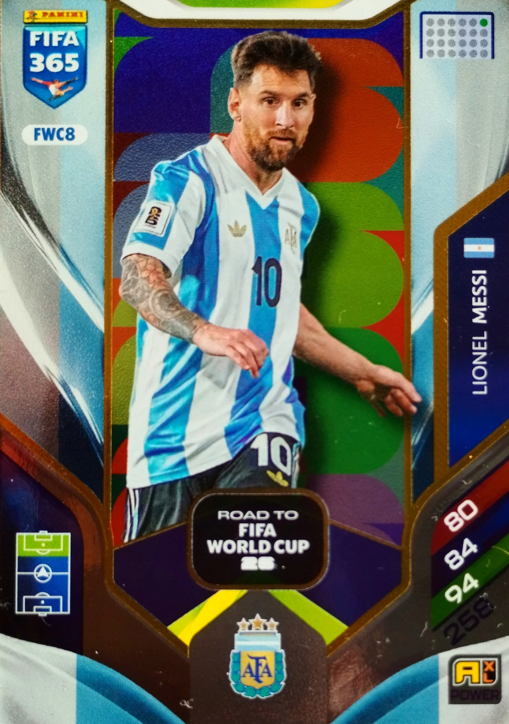 FIFA 365 2026 KICK-OFF ROAD TO FIFA WORLD CUP FWC8 LIONEL MESSI ...