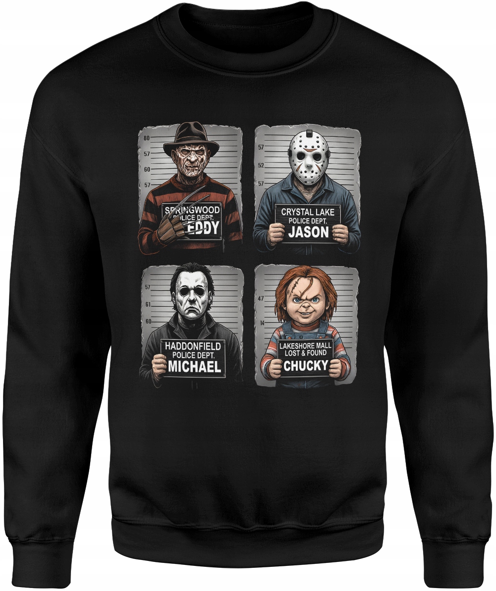MIKINA HOROR FREDDY KRUEGER JASON VOORHEES MICHAEL MYERS CHUCKY BÁBIKA ...