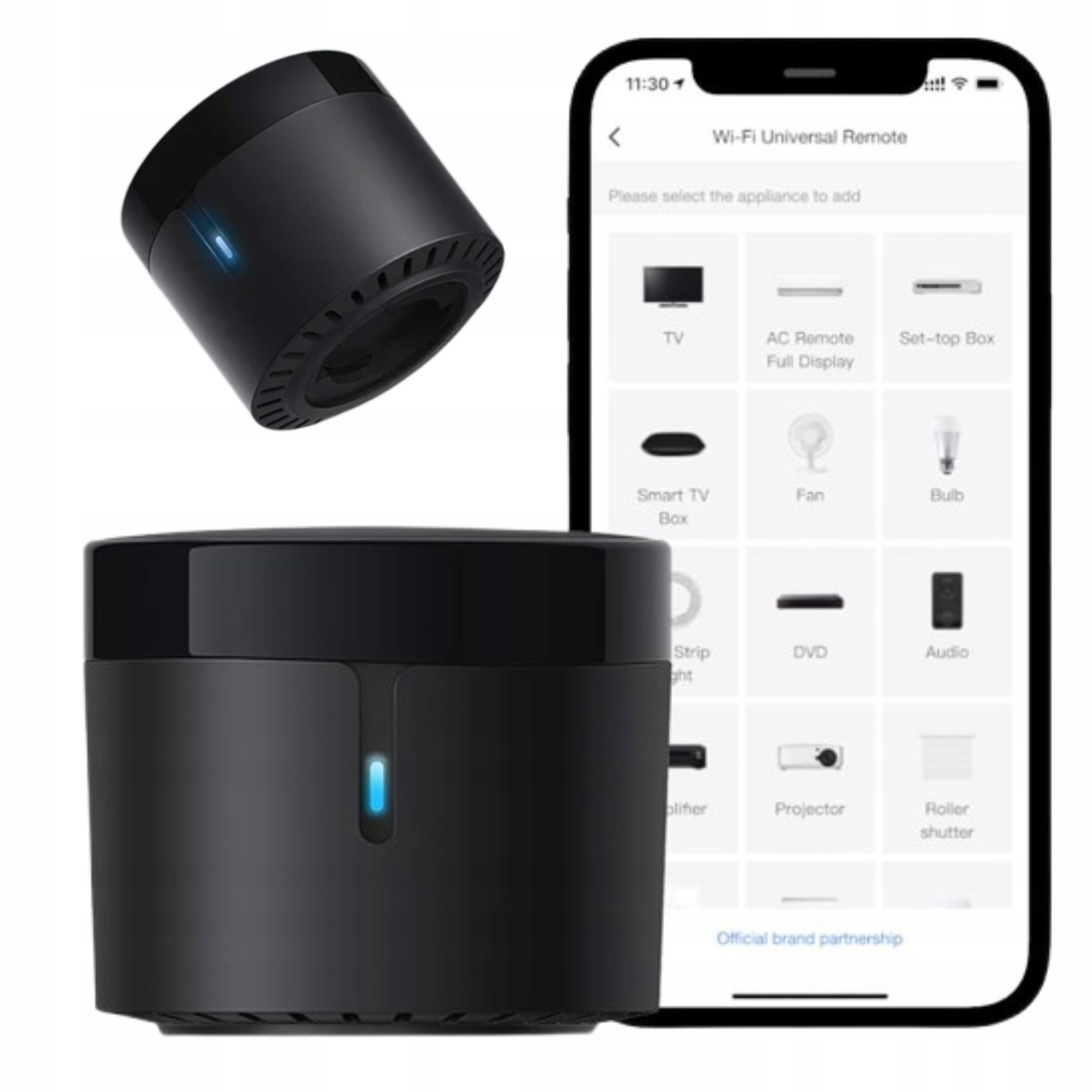 Inteligentny Pilot IR WiFi RM4 Mini TV Klíma Audio Okosotthon Alexa ...