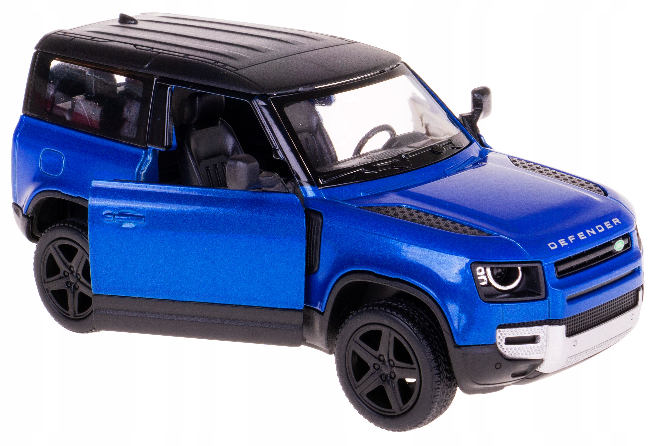 LAND ROVER DEFENDER 90 1:36 MODEL KINSMART MODRÝ - Allegro