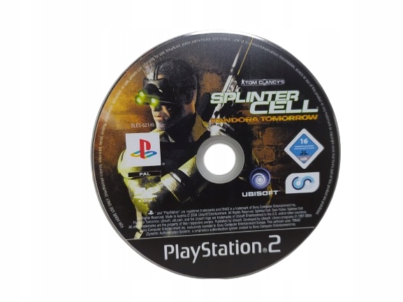 Tom Clancy's Splinter Cell: Pandora Tomorrow PS2 - Stan: Używany ...