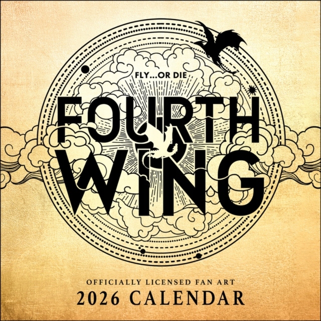 Fourth Wing Officially Licensed Fan Art 2026 Wall Calendar LLC ...