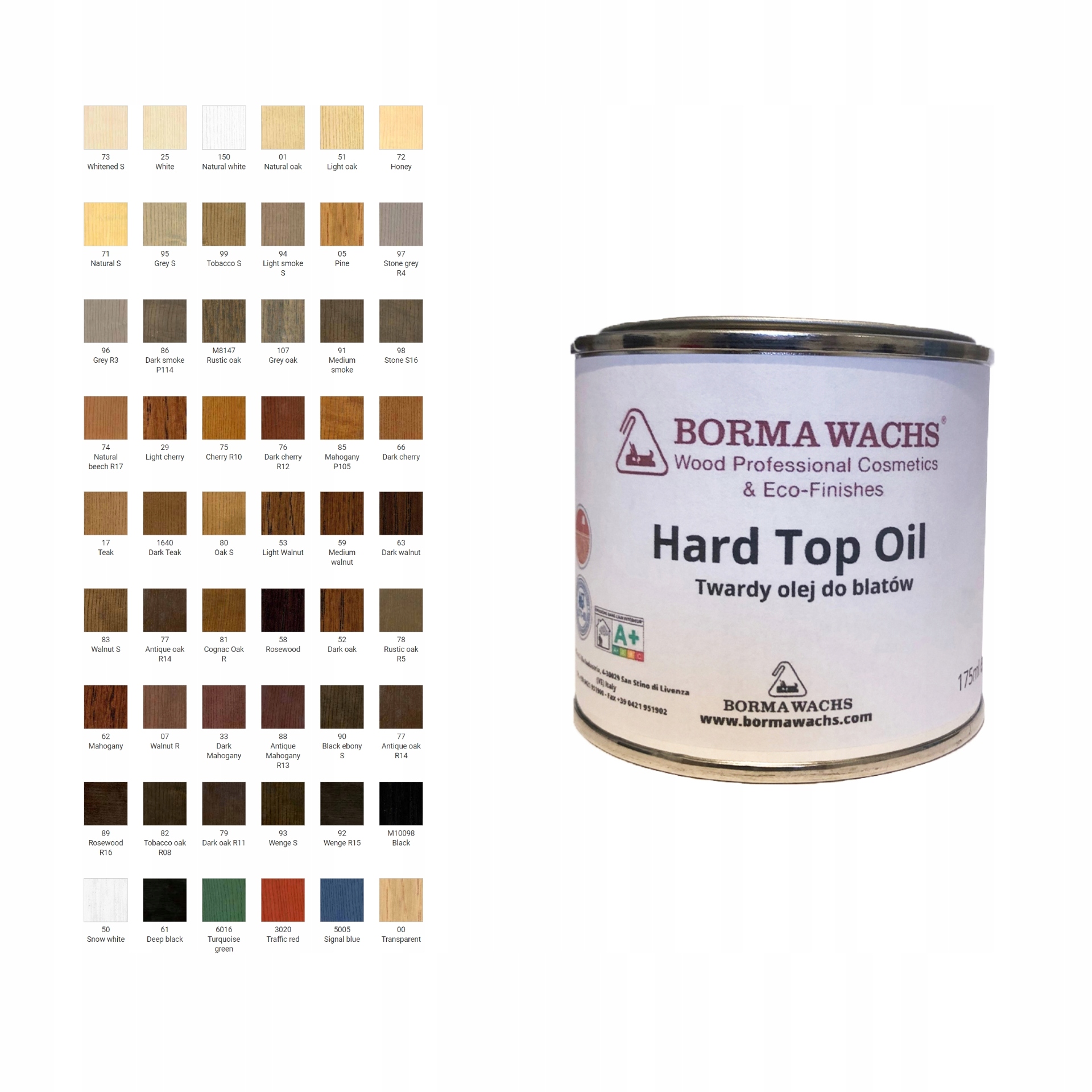 OLEJ KOLORY DO BLATÓW I MEBLI 175 ML BORMA WACHS • Cena, Opinie ...
