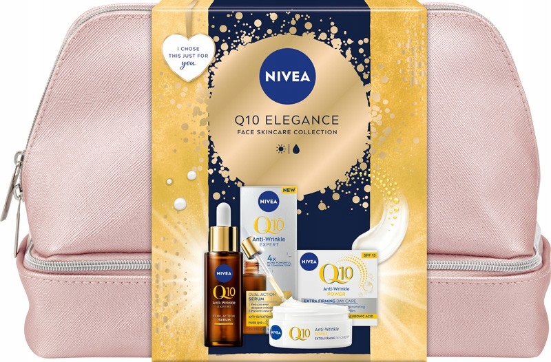 NIVEA Zestaw prezentowy Q10 Elegence • Cena, Opinie - Allegro