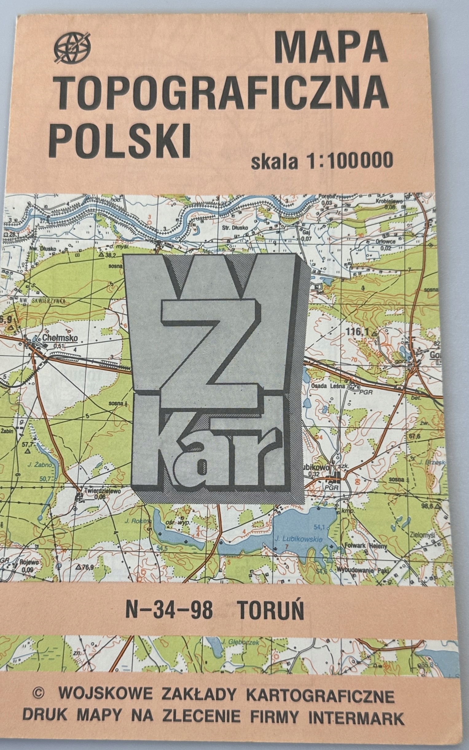 Mapa Torun Design - Niska cena na Allegro