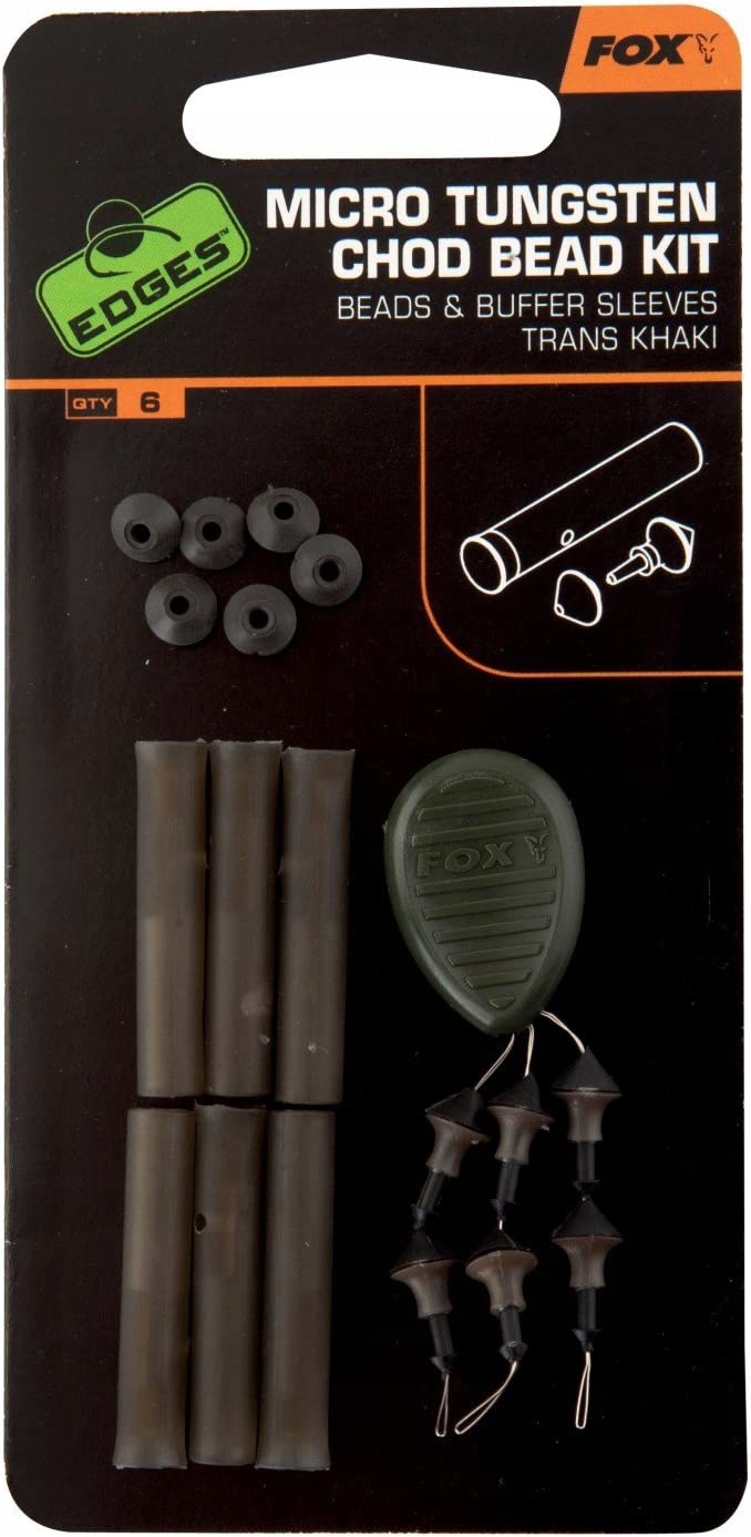 FOX Micro Tungsten Chod Bead Kit Rig 6szt. CAC607 - 13280708418 - Allegro