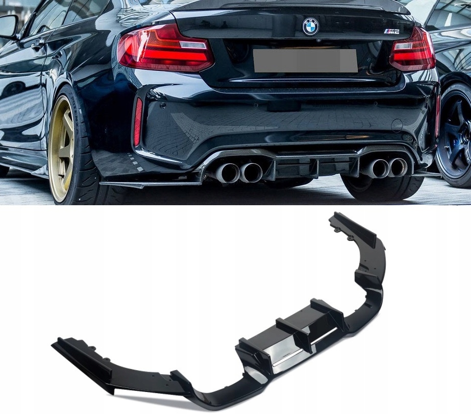 DYFUZOR SPOILER DOKŁADKA BMW F87 M2 CARBON 785F8721B71 za 800 zł z ...