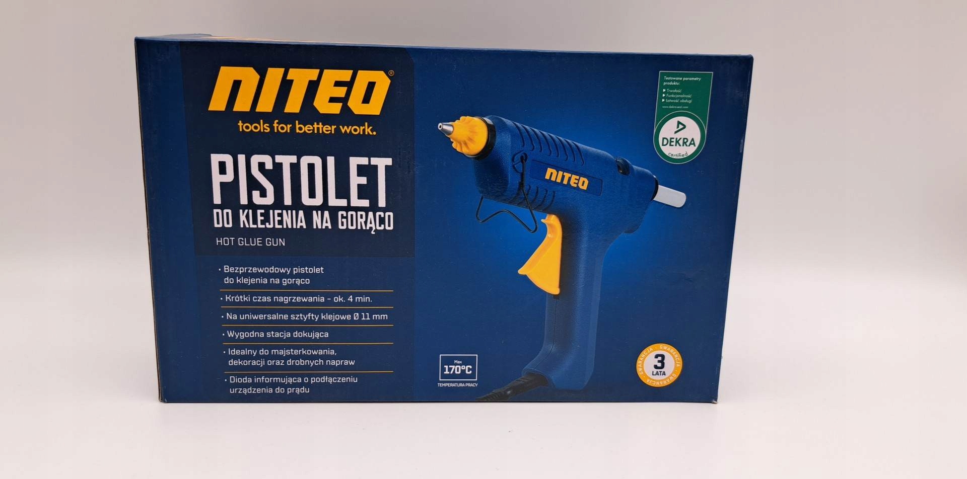 Pistolet do kleju Niteo Tools 11 7 170 °C (11) • Cena, Opinie ...