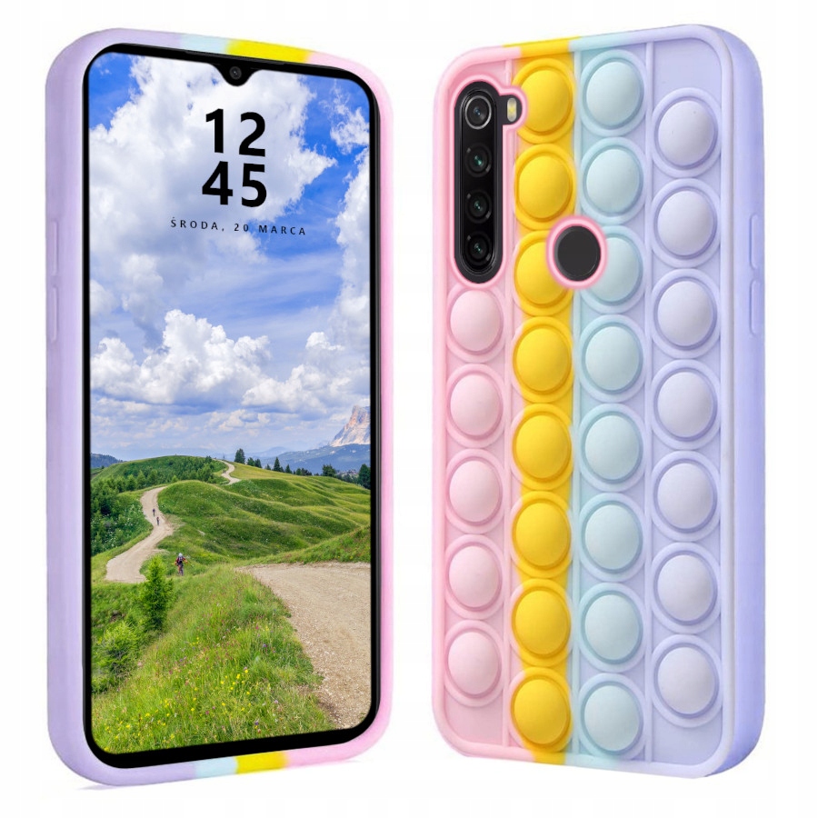 Plecki RCBR do Xiaomi Redmi Note 8T POP IT CASE wielokolorowy • Cena ...
