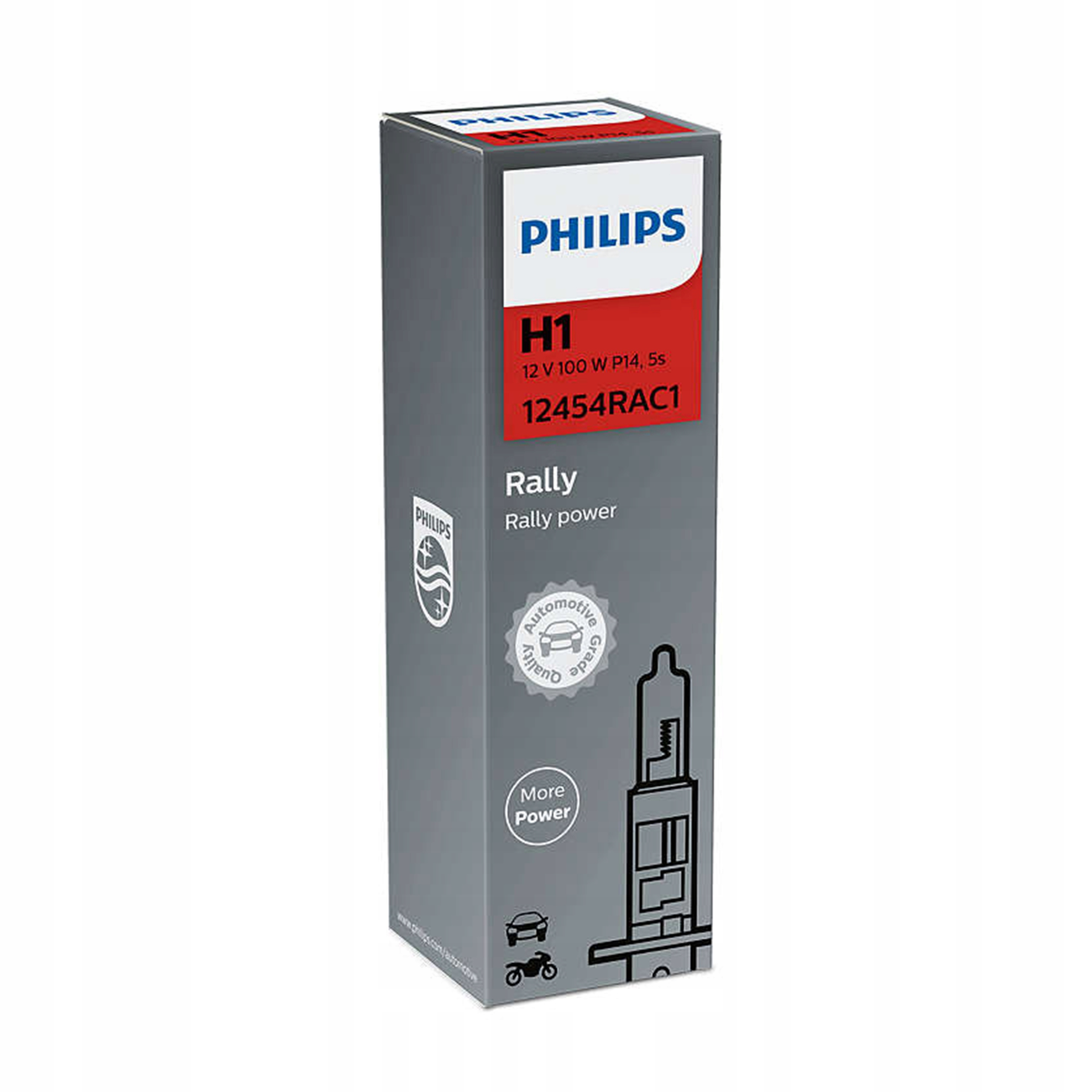 Лампа для бездорожья Philips H1 Rally 100 Вт без ECE купить с доставкой ...