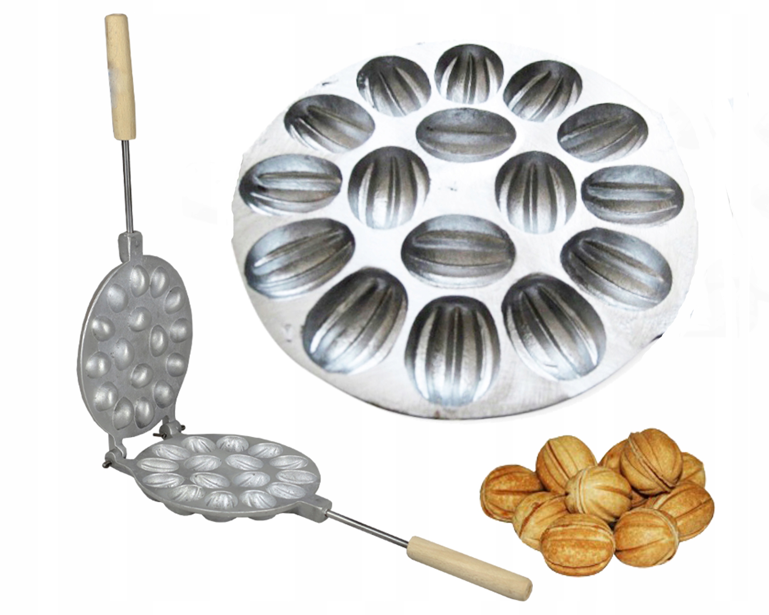 FORMA DO ORZECHÓW CIASTEK ORZESZKÓW PATELNIA DUŻA (5905155025111 ...