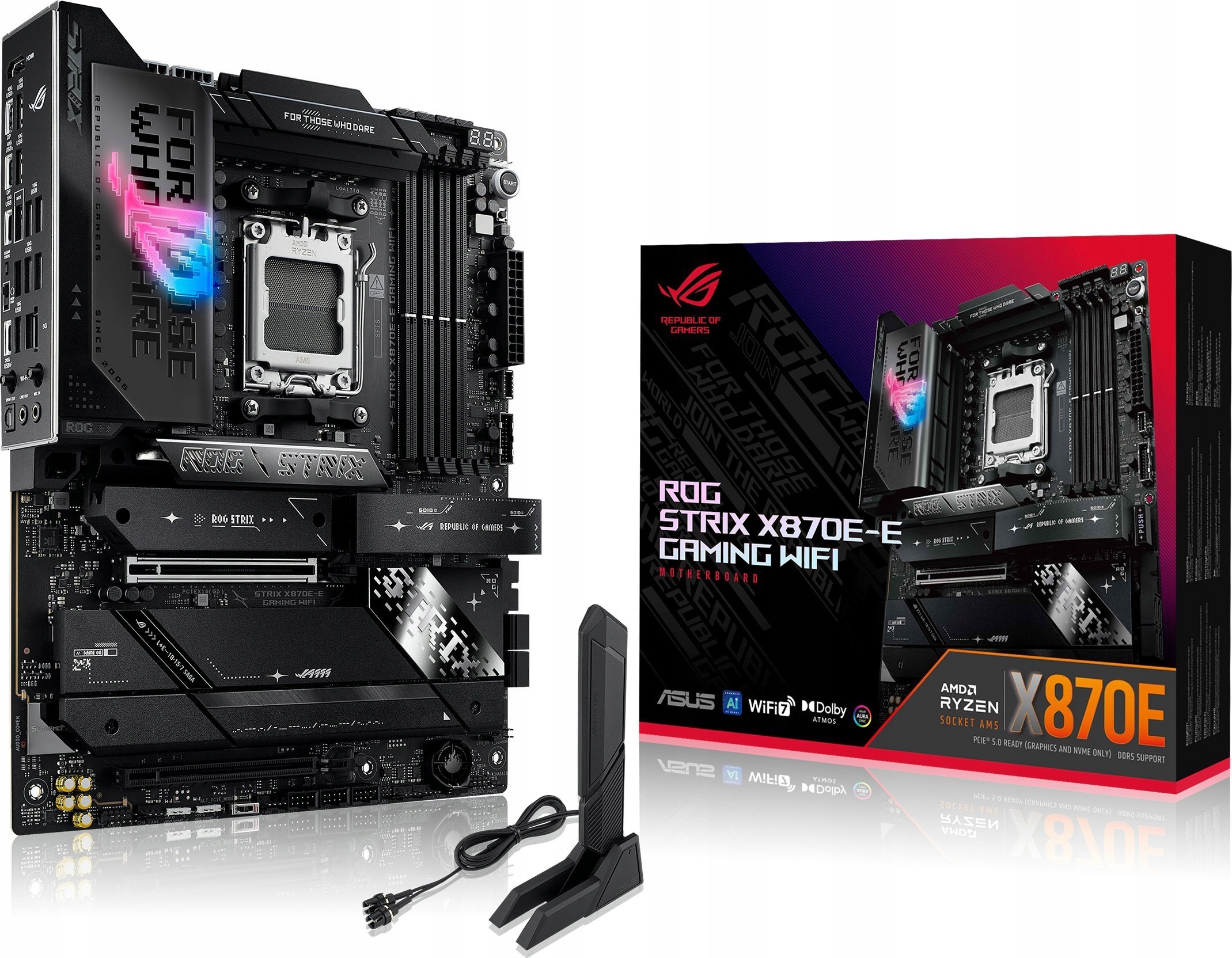 Płyta główna Asus ROG STRIX X870E-E GAMING WIFI w Kraków - Sklep ...